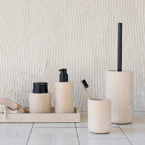 MARBLE dispenser, tall Sand - Tekk